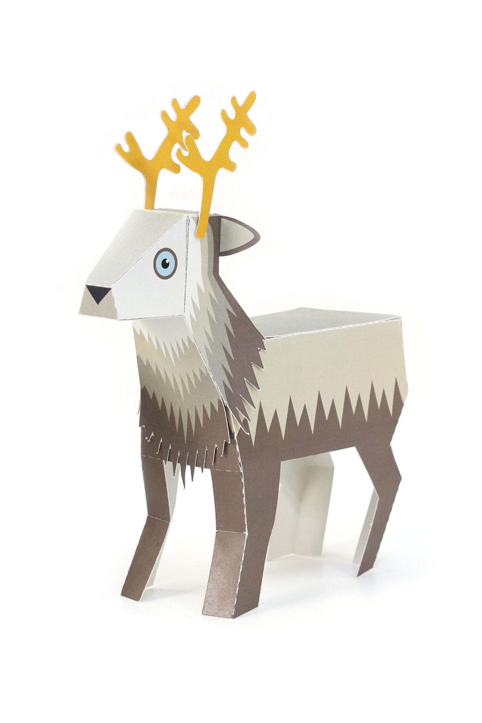 Ice Animals Paper Toys DIY Paper Craft Kit 3D Paper Animals 4 Ice ...