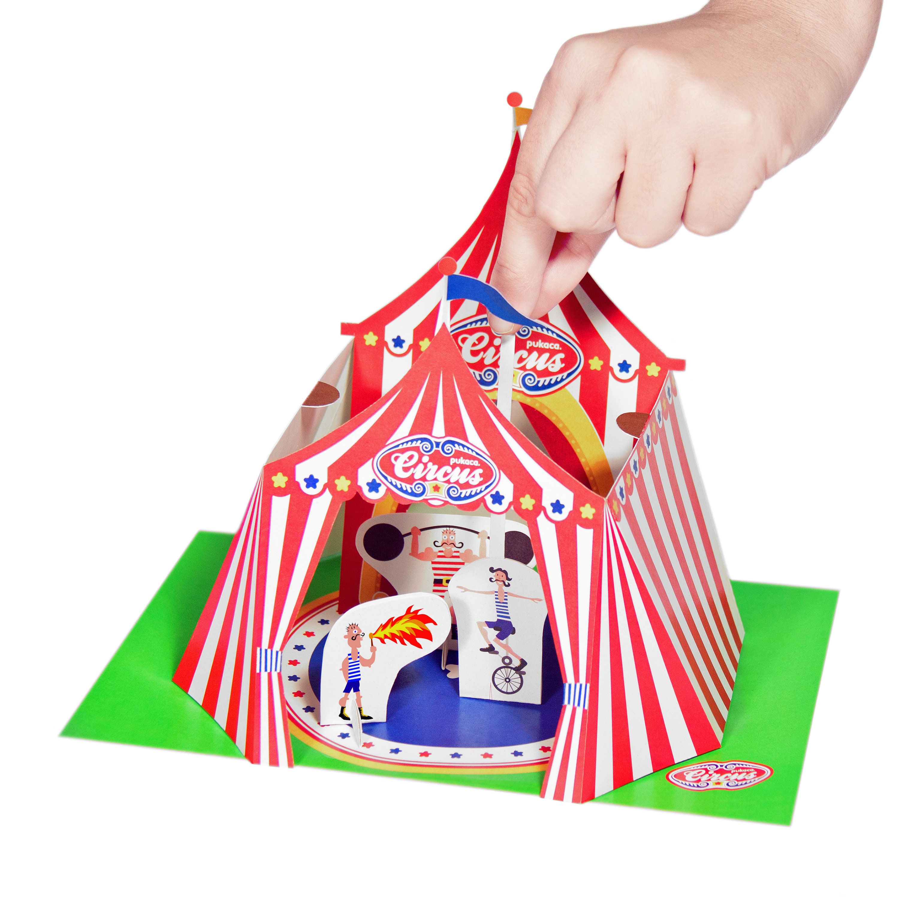 Circus Paper Theater DIY Paper Craft Kit Kids Craft Kit | Etsy