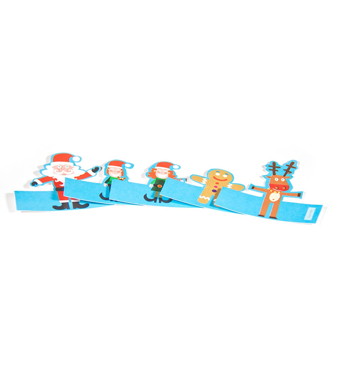 Christmas Paper Finger Puppets PRINTABLE PDF Toy DIY Craft - Etsy