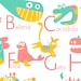 Personalized SPANISH Alphabet Poster With Animals From A to Z, BIG ...