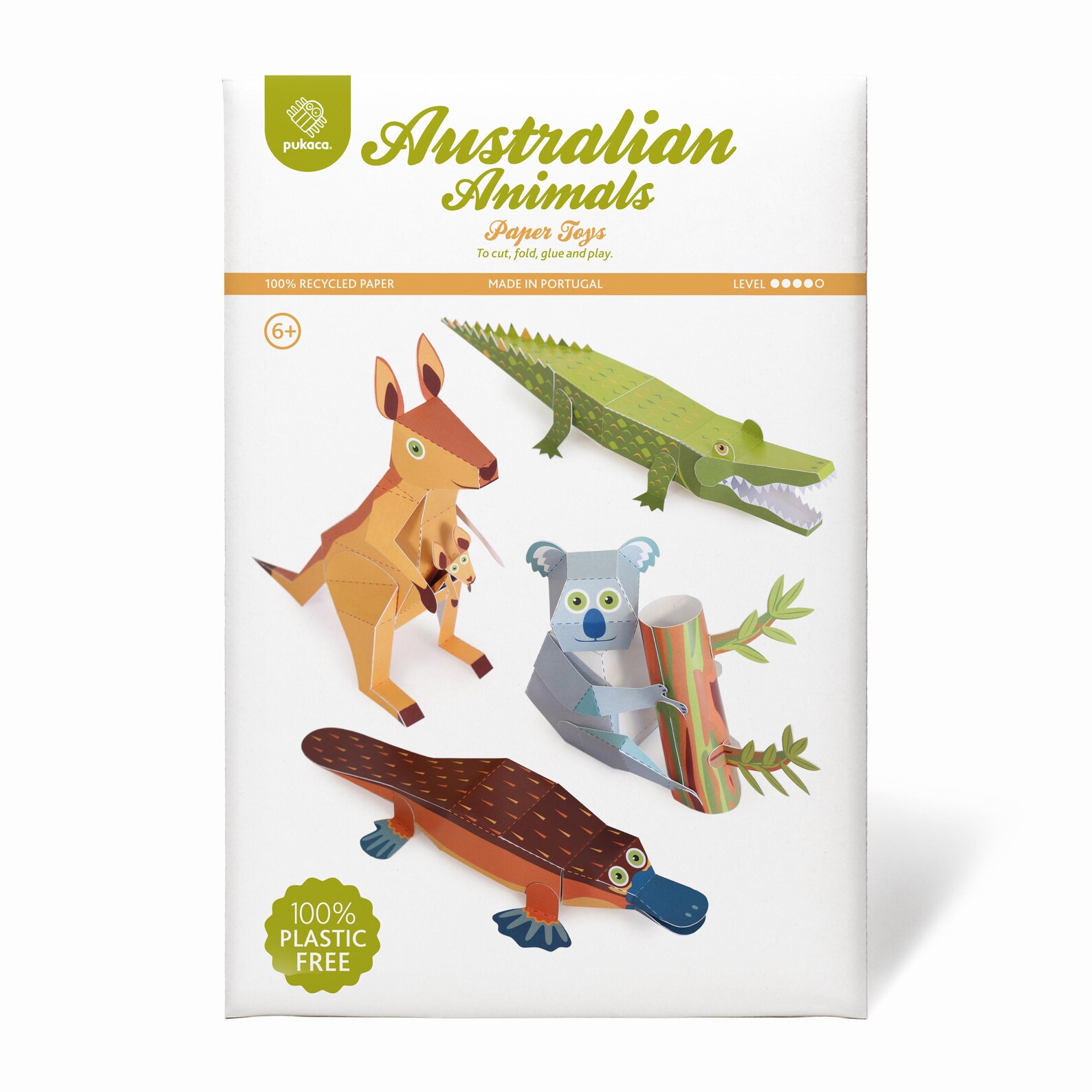 Australian Animals Paper Toys: DIY Craft Kit - Etsy