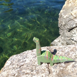 Maxi Diplodocus Paper Toys - DIY Paper Craft Kit - 3D Paper Animals ...