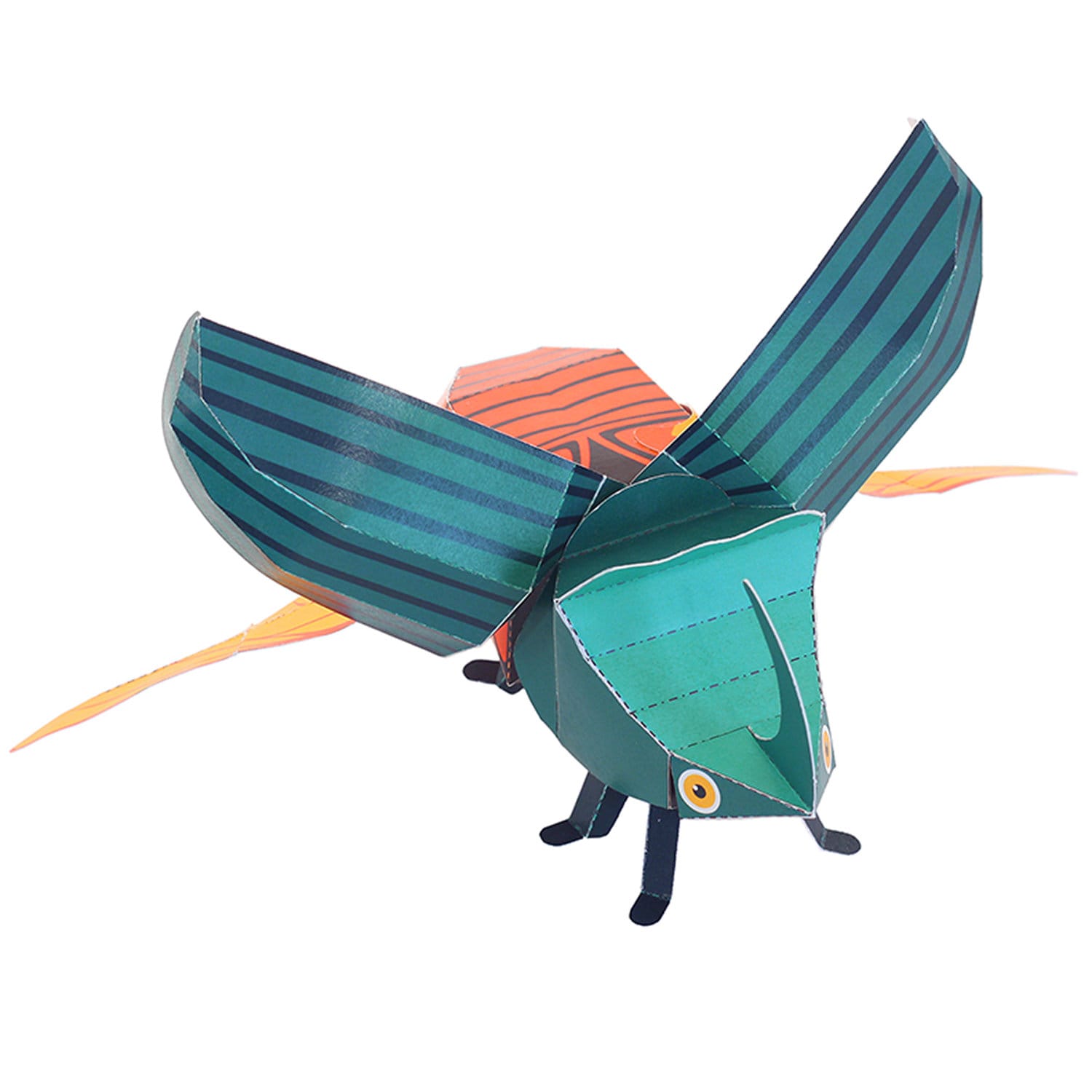 Bugs Paper Toys DIY Paper Craft Kit 3D Paper Animals | Etsy