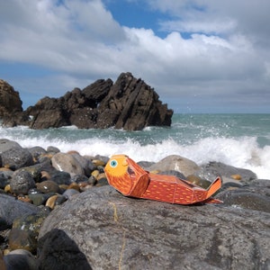 Marine Animals Paper Toys - DIY Paper Craft Kit - 3D Paper Animals - Etsy