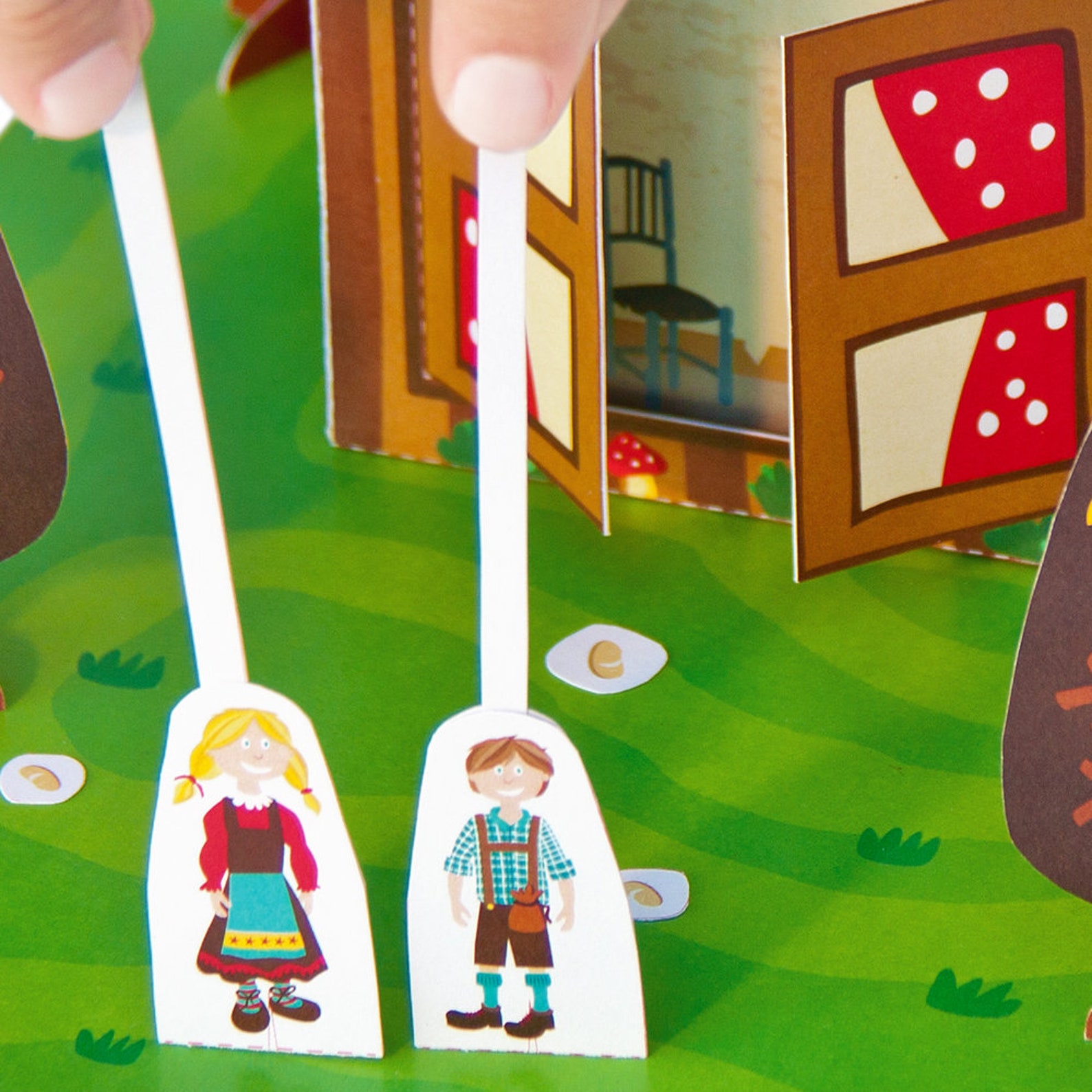 Hansel & Gretel Paper Theater Papercraft Kit Paper Toy - Etsy