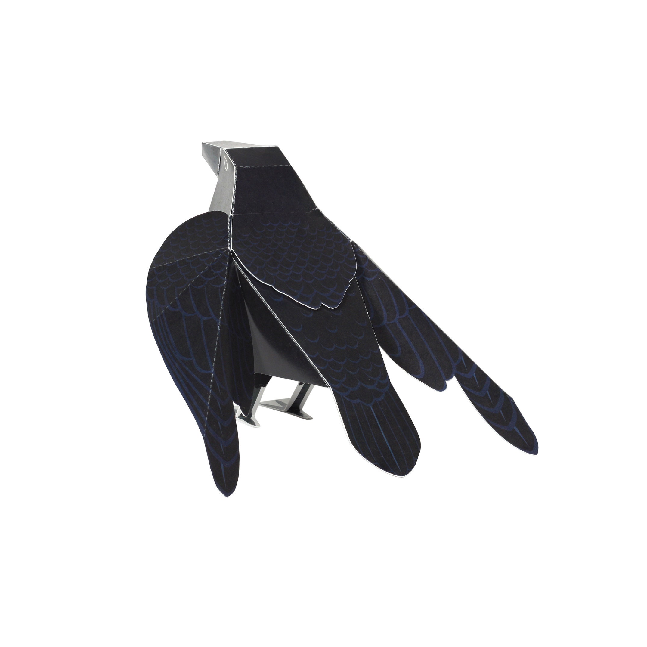 Ravens Paper Toys: DIY 3D Paper Craft Kit - Halloween Decor - Etsy