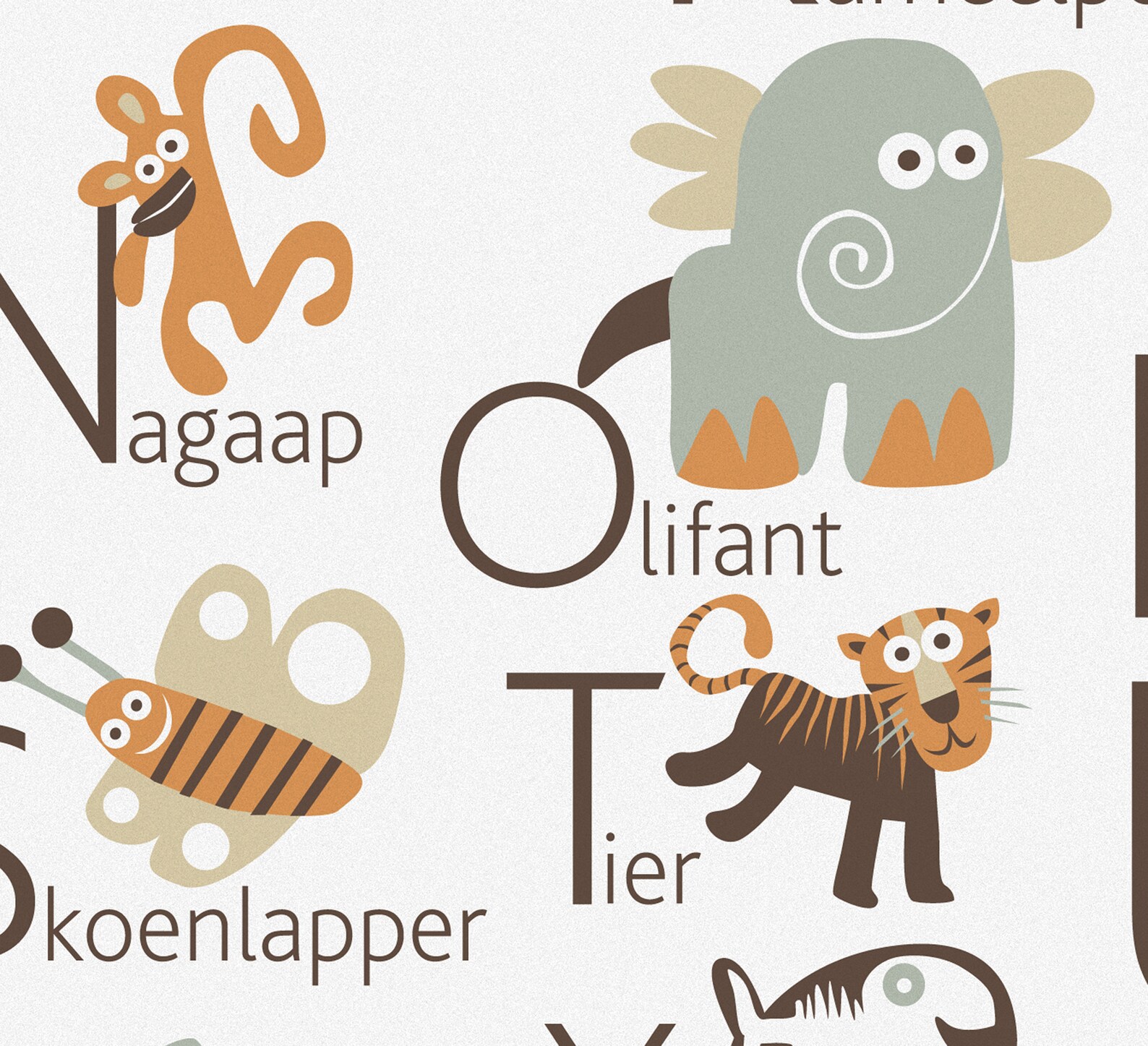 AFRIKAANS Alphabet Poster With Animals From A to Z BIG POSTER | Etsy Canada