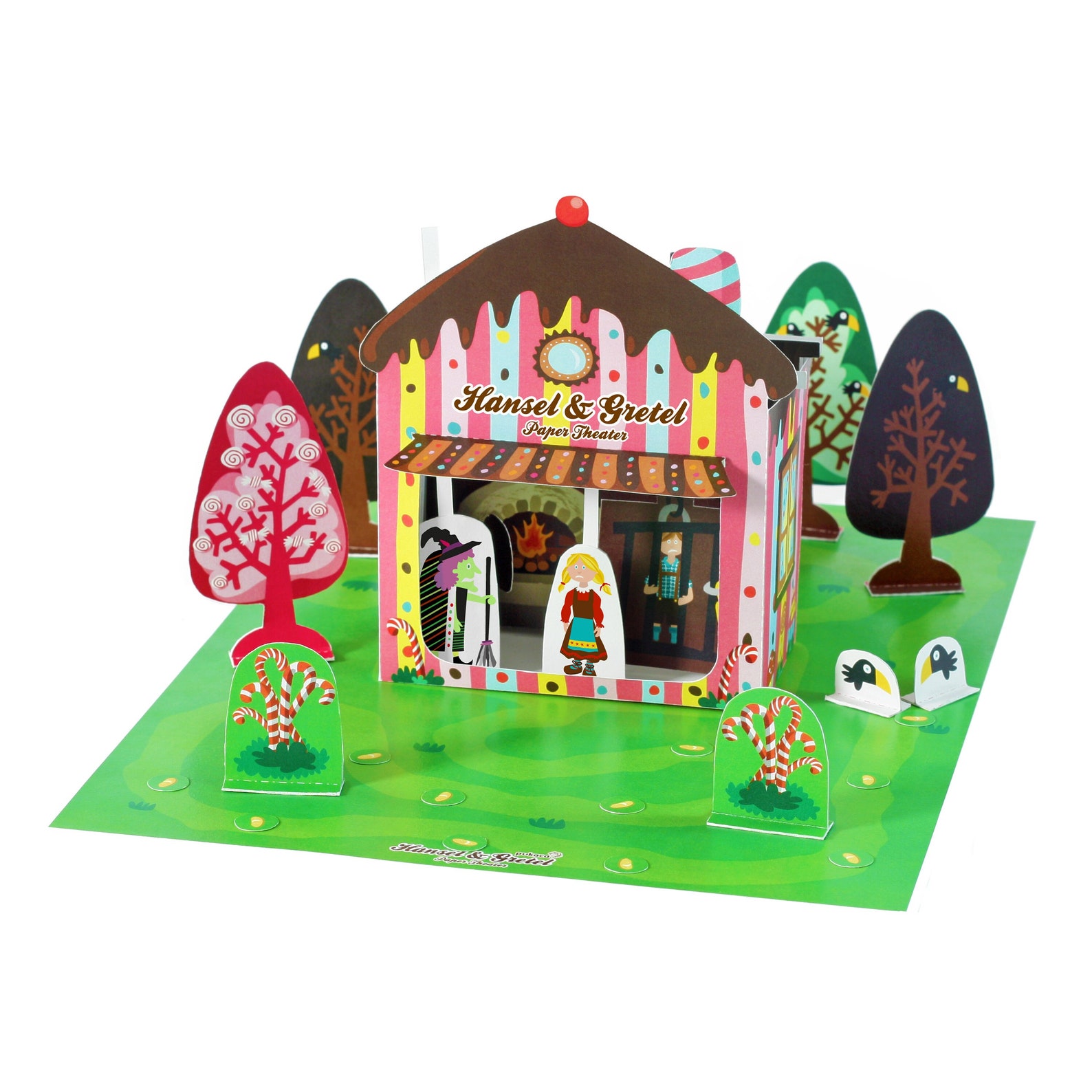 Hansel & Gretel Paper Theater Papercraft Kit Paper Toy - Etsy