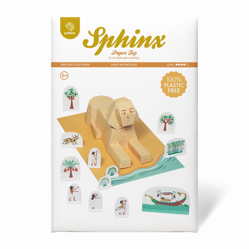 Sphinx Paper Toy: DIY Craft Kit - School Project - Etsy Australia