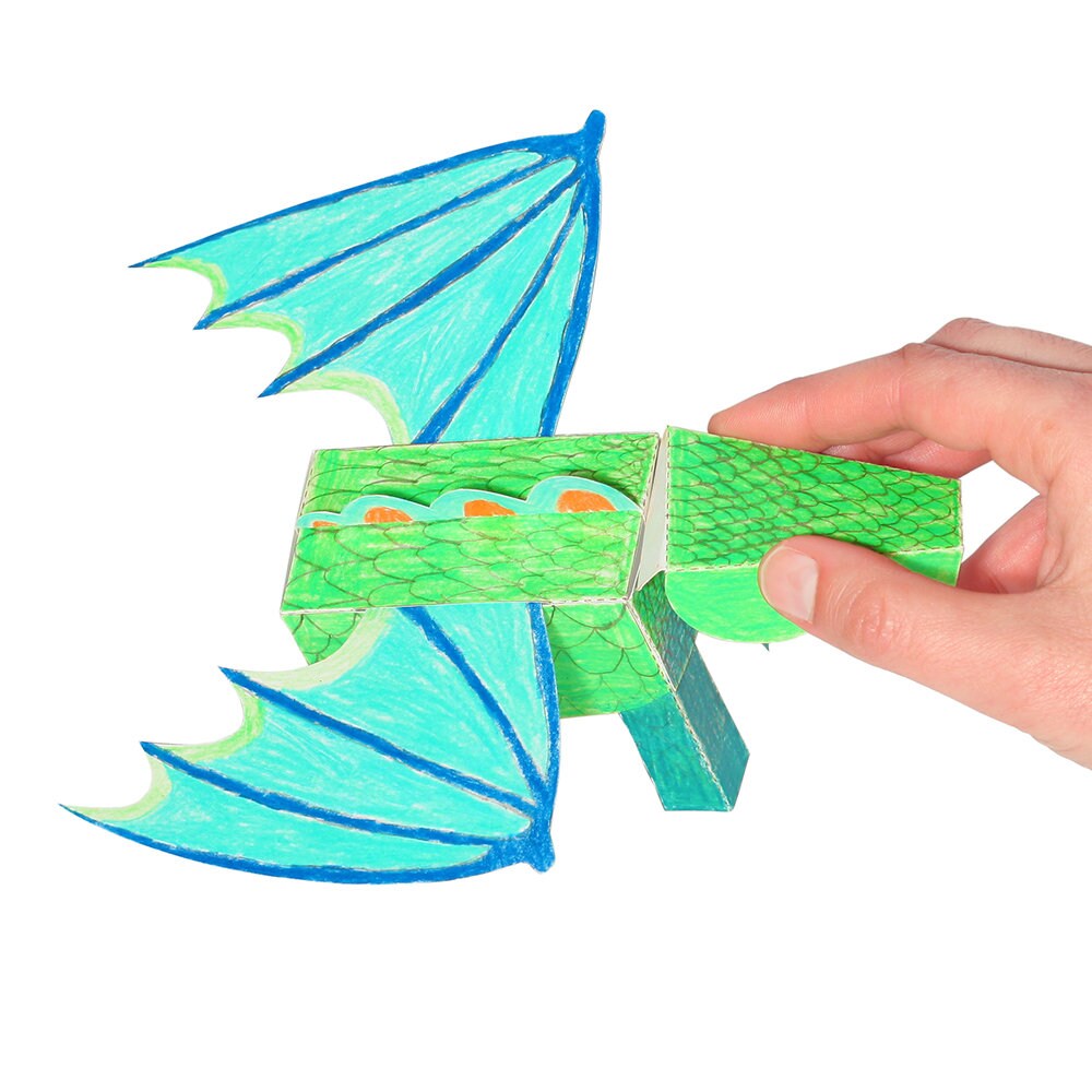 Muuoinc Paper Toys DIY Paper Craft Kit 3D Model Paper | Etsy