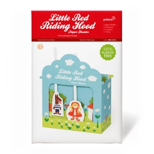 Little Red Riding Hood Paper Theater - DIY Paper Craft Kit - Paper Toy ...