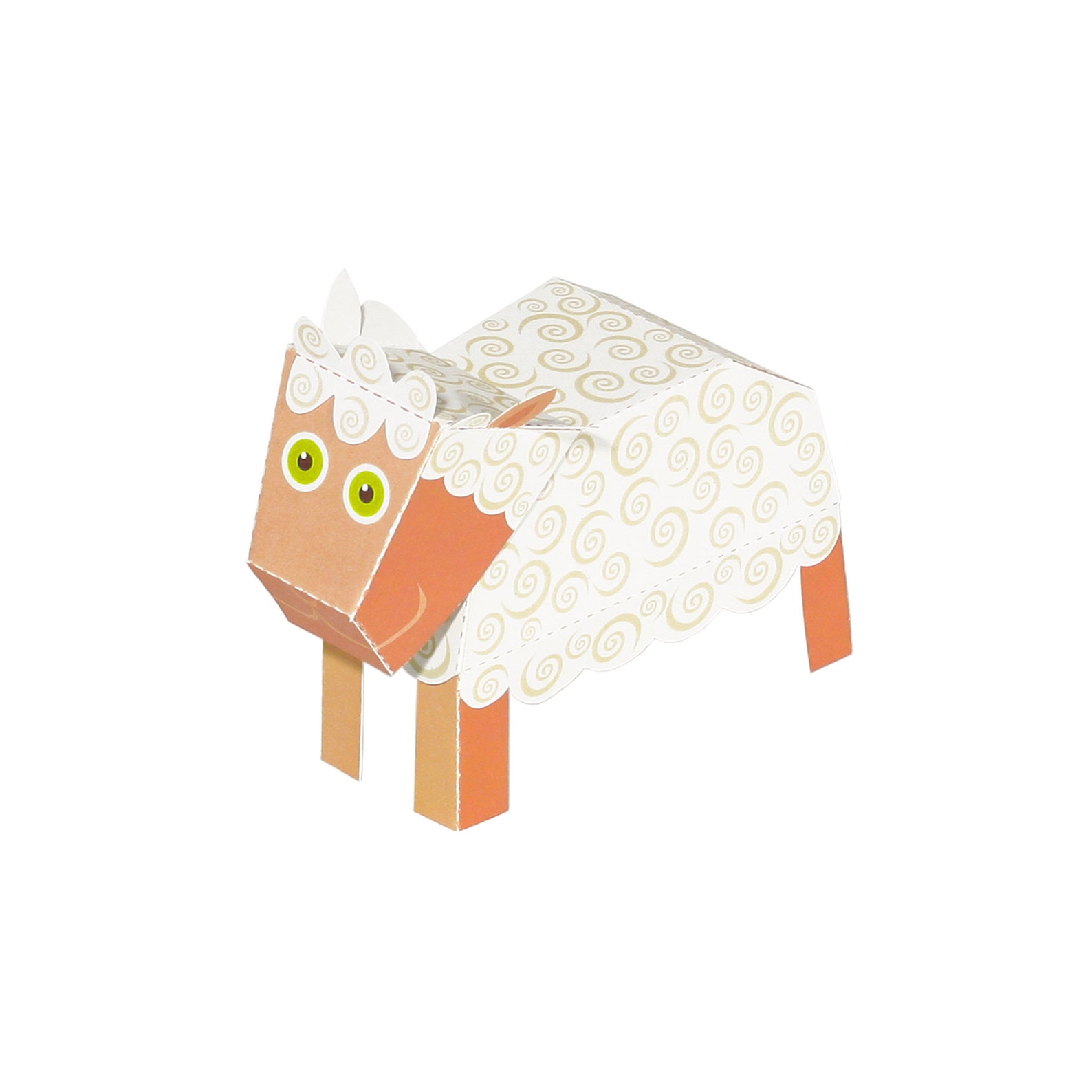 Farm Animals Paper Toys DIY Paper Craft Kit 3D Paper - Etsy Canada