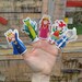 Medieval Paper Finger Puppets DIY Craft Kit Paper Toy - Etsy