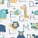 ITALIAN Alphabet Poster With Animals From A to Z, BIG POSTER 13x19 ...