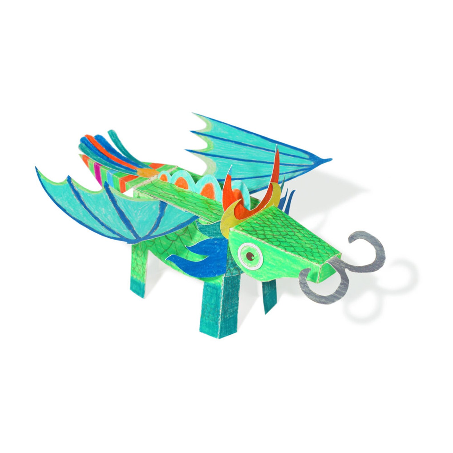 Muuoinc Paper Toys DIY Paper Craft Kit 3D Model Paper | Etsy