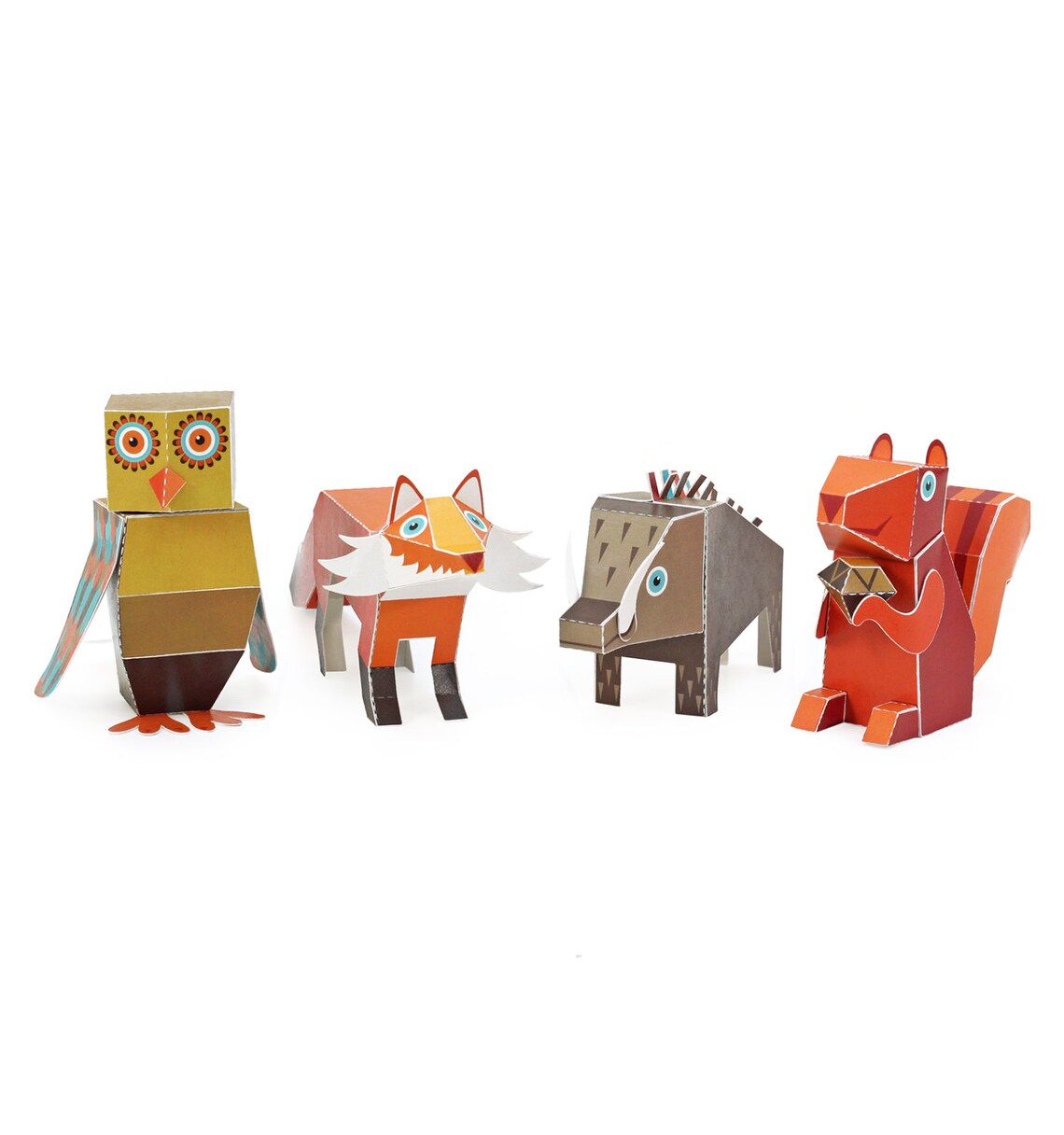 TRAVEL Pack 4 Paper Toys Kits With FREE SHIPPING - Etsy