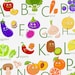 Fruits and Vegetables ENGLISH Alphabet Poster From A to Z, BIG POSTER ...