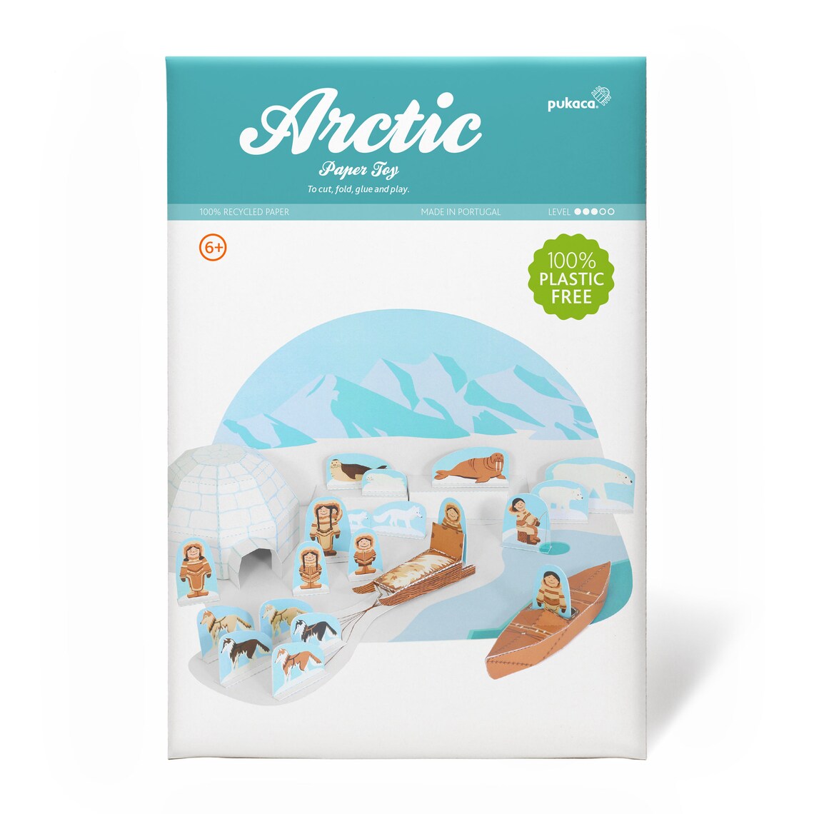 Arctic Paper Toy Paper Toy DIY Paper Craft Kit 3D Model - Etsy
