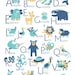 FRENCH Alphabet Poster With Animals From A to Z BIG POSTER - Etsy