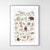 PORTUGUESE Alphabet Poster With Animals From A to Z, BIG POSTER 13x19 ...