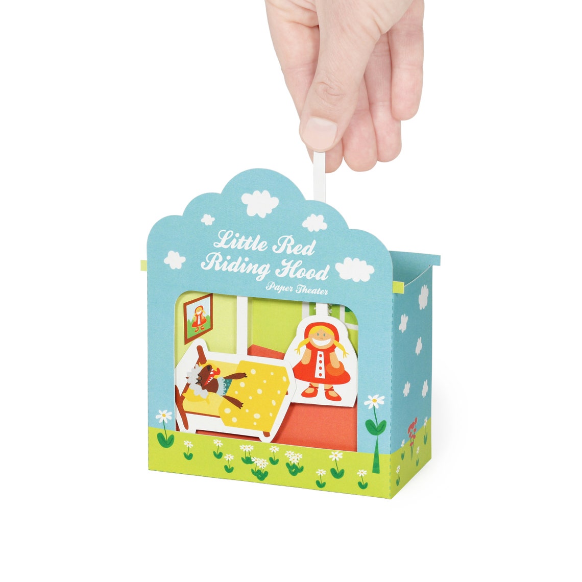 Little Red Riding Hood Paper Theater: DIY Craft Kit - Etsy