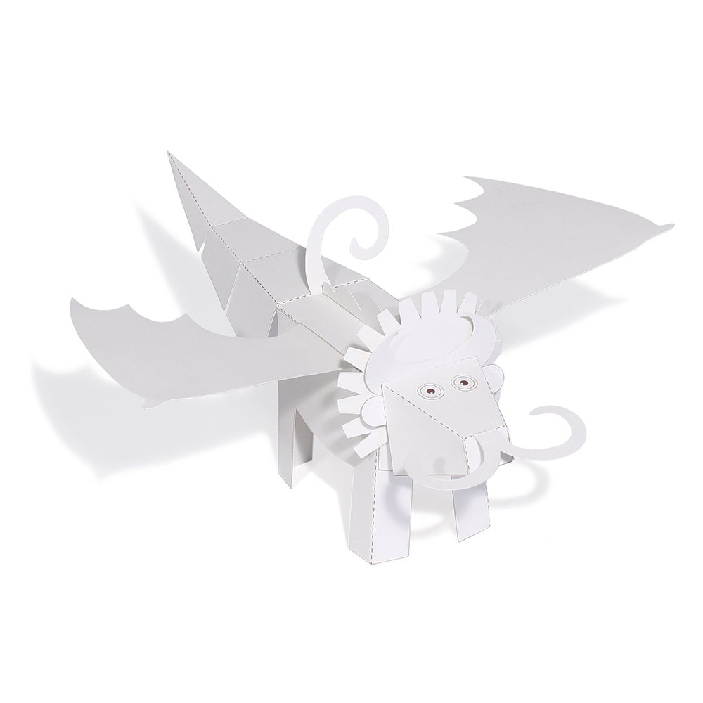 Muuoinc Paper Toys DIY Paper Craft Kit 3D Model Paper | Etsy