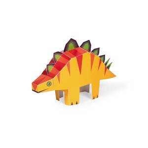 Dinosaurs Paper Toys - DIY Papercraft Kit - 3D Paper Animals - Etsy