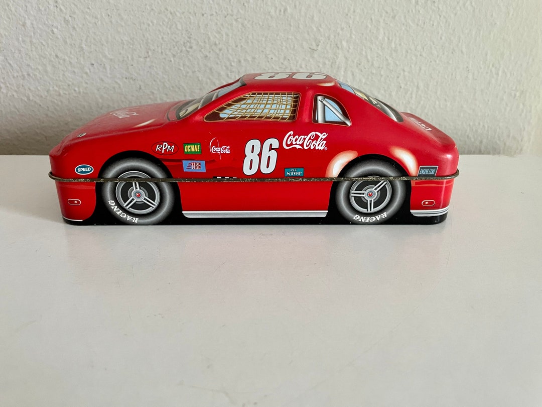 Vintage Coca Cola Car 86 Tin Container - Etsy