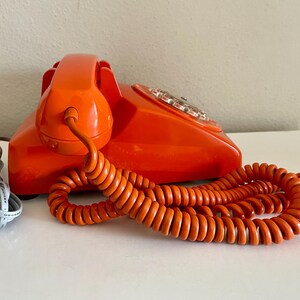 Working Orange Rotary Phone Telephone Stromberg Carlson - Etsy