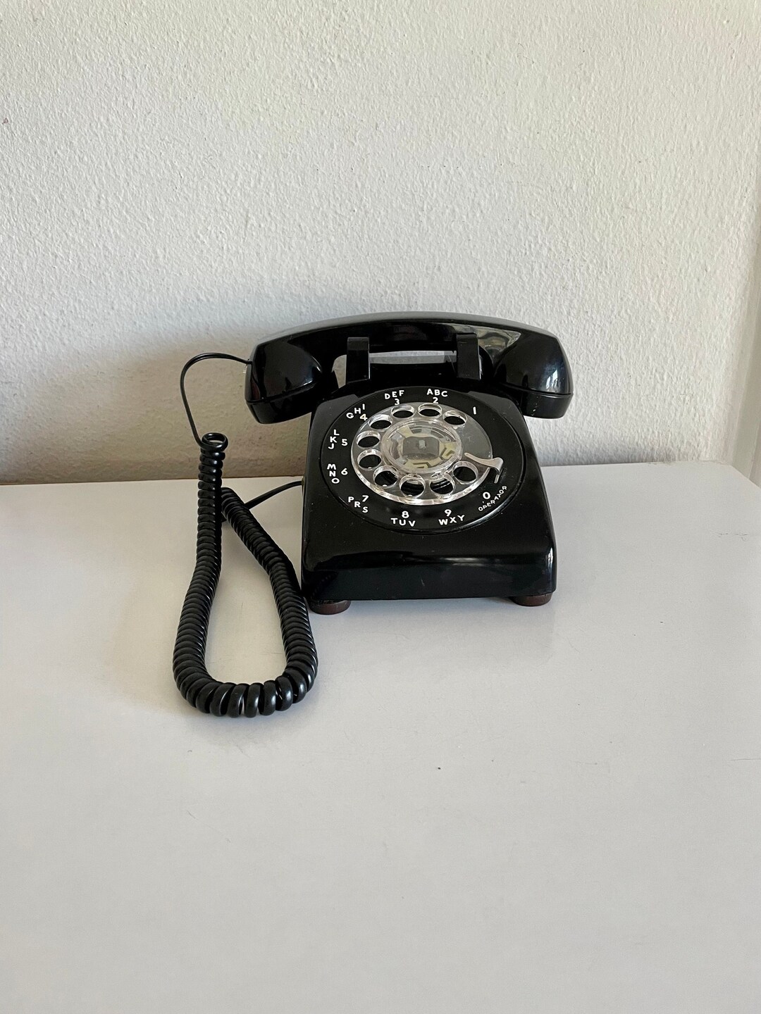 Working Rotary Phone Black Western Electric Telephone 500 DM - Etsy