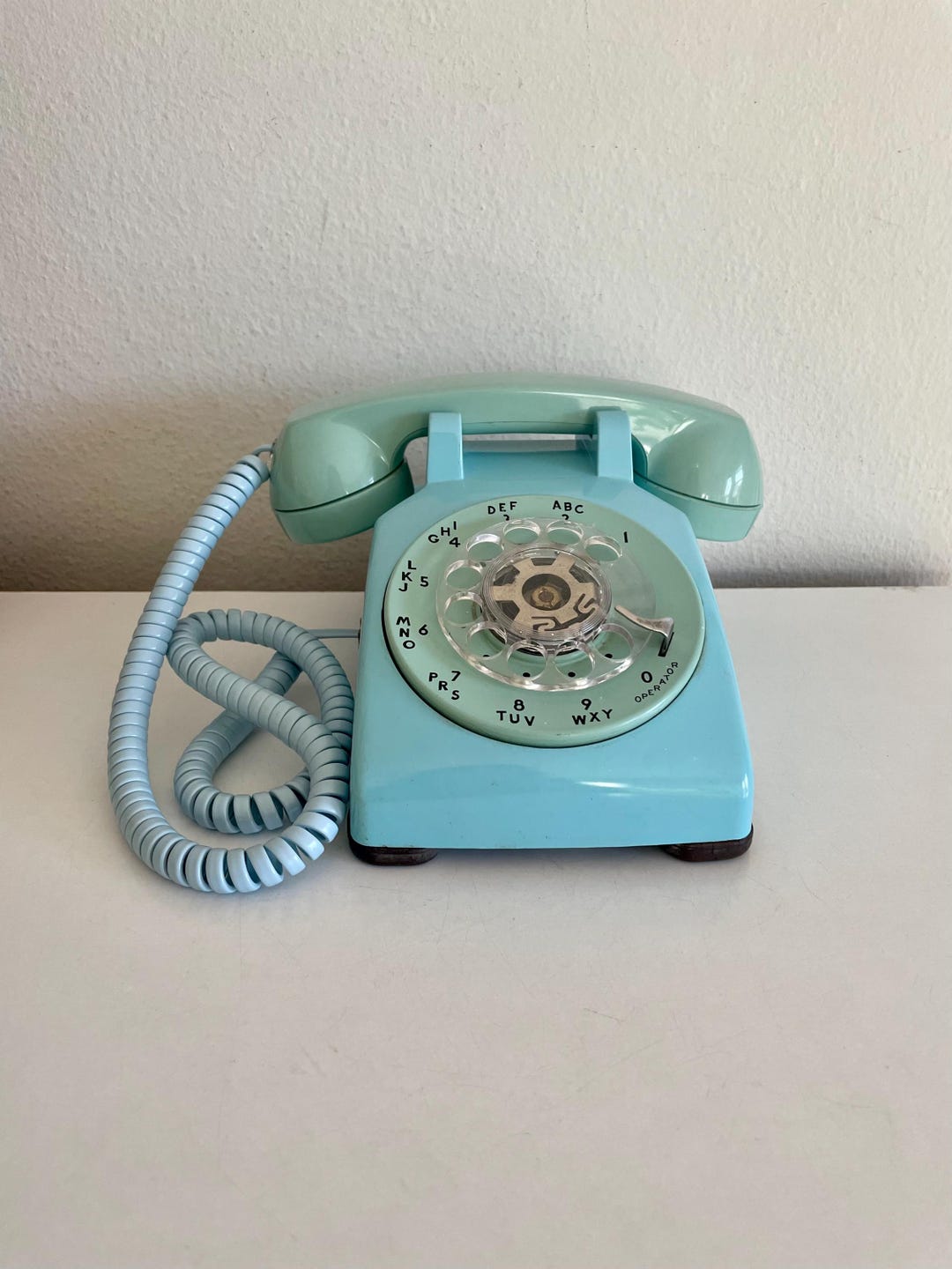 Working Rotary Phone Blue Western Electric Rotary Dial Telephone - Etsy