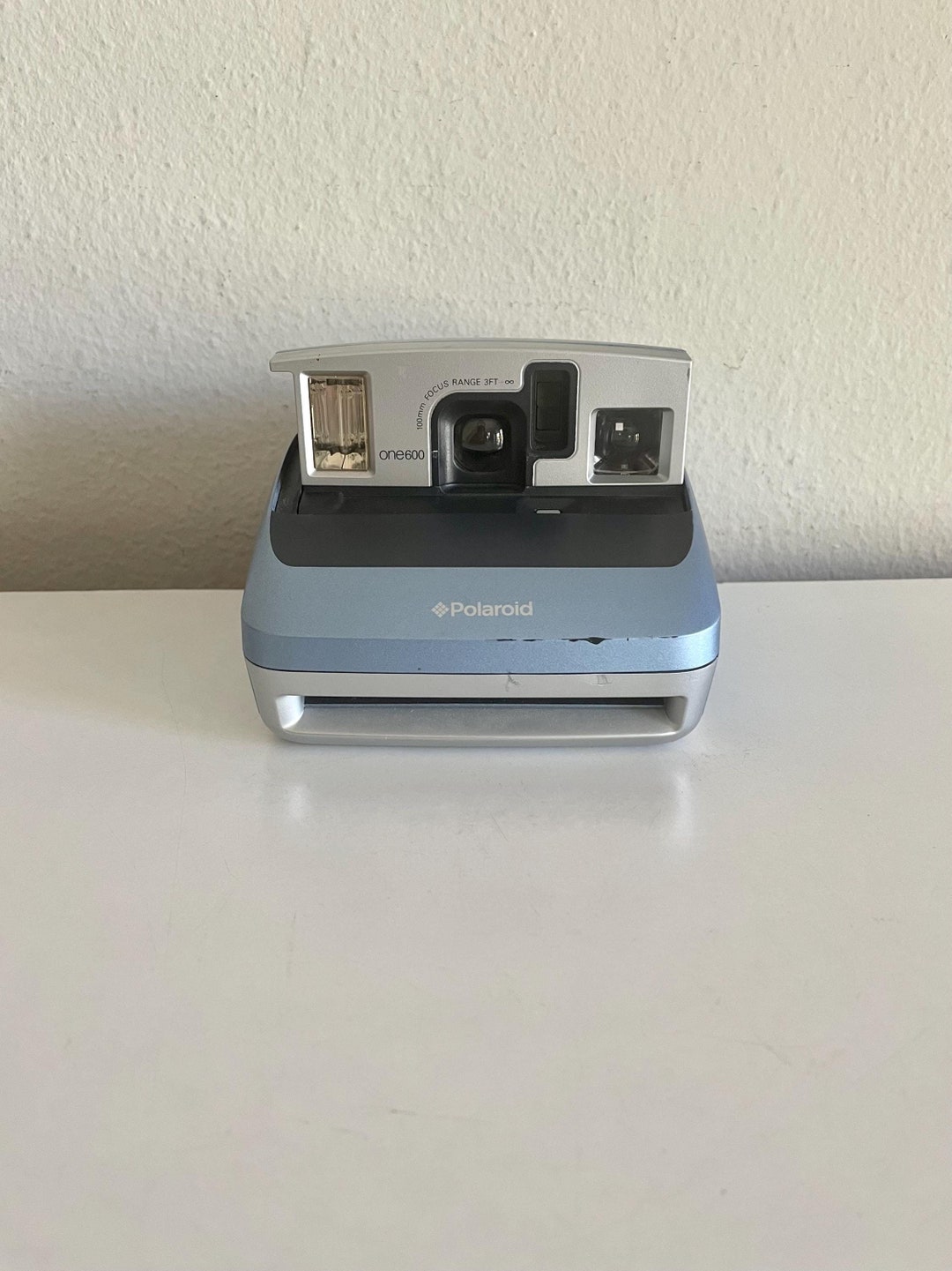 Vintage Polaroid One600 Instant Light Blue Camera as Is - Etsy