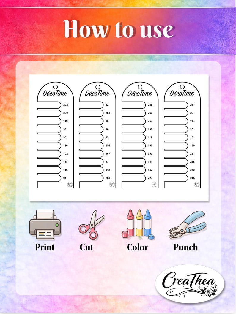 DecoTime 300 & 312 Colors Capsule Swatch Cards - Chromatic Order ...