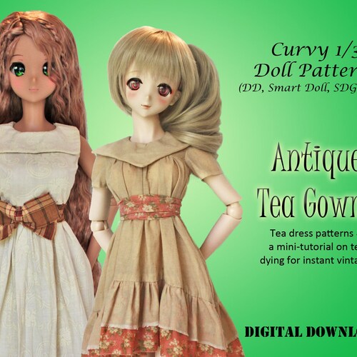 BJD Doll Clothes Pattern Fits Volks Dollfie Dream DD 1/3 Sd - Etsy