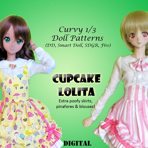 Mini Dollfie Dream PATTERN for 1/4 Doll. Sewing Pattern for - Etsy