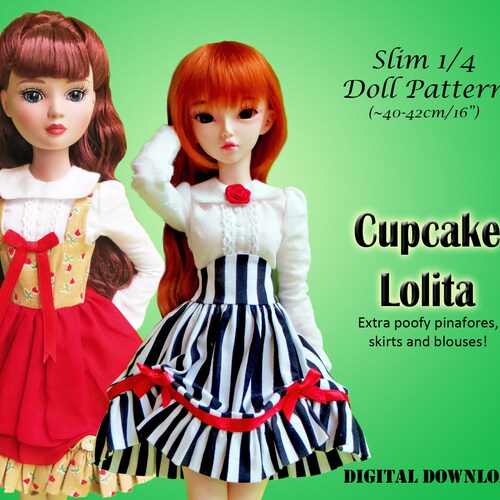 1/4 BJD Minifee Pattern . MSD Dress Pattern . Minifee - Etsy