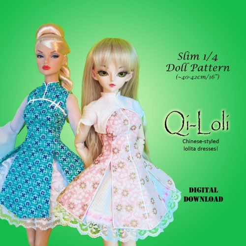 Highland Haute PDF Pattern for Minifee MSD Similar BJD Dolls - Etsy