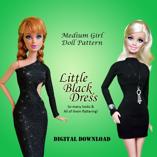 PDF Sewing Pattern for 11.5 Fashion Dolls Clothes party - Etsy