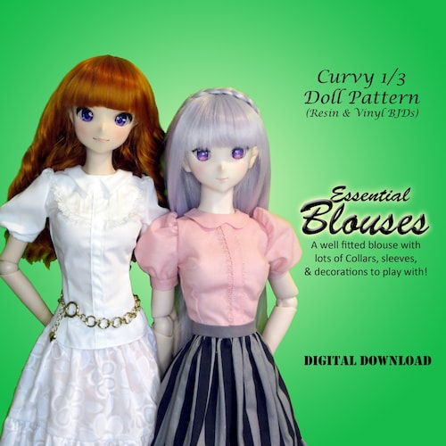 BJD Doll Clothes Pattern Fits 23.5 1/3 SD Smart Doll - Etsy