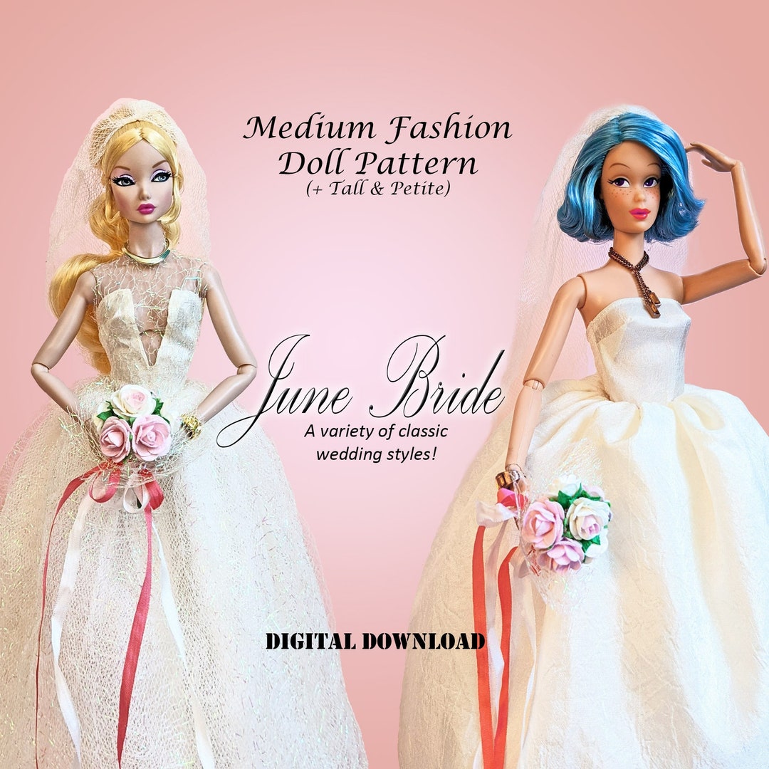 June Bride Wedding Gown PDF Sewing Dress Costume Pattern for - Etsy