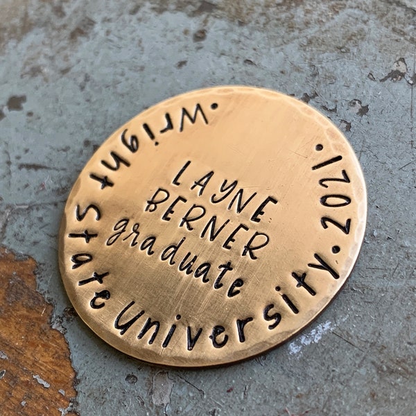 Graduation Token - Etsy