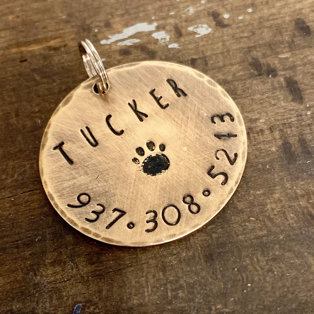 Dog Name Tags, Rustic Dog Tags, Custom ID Tags for Dogs, Dog Tags for ...