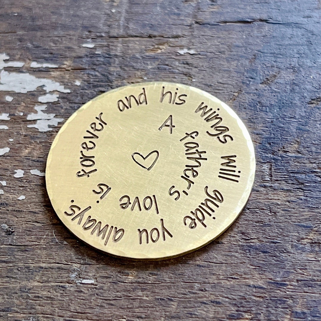 Sympathy Gift Loss of Father, in Loving Memory Memorial Token, Father's ...