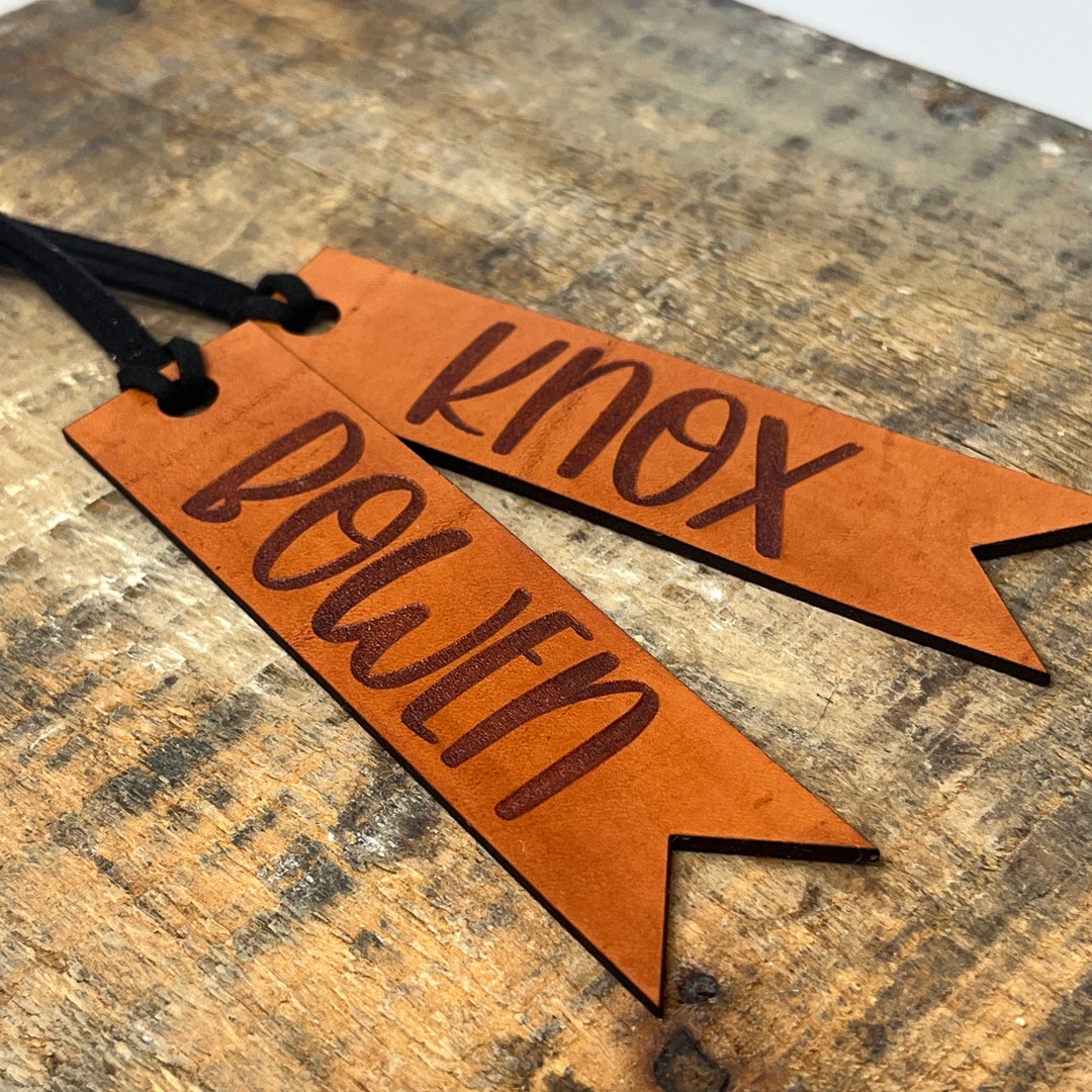 Custom Leather Labels, Luggage Tag, Leather Name Tags, Custom Tags for ...
