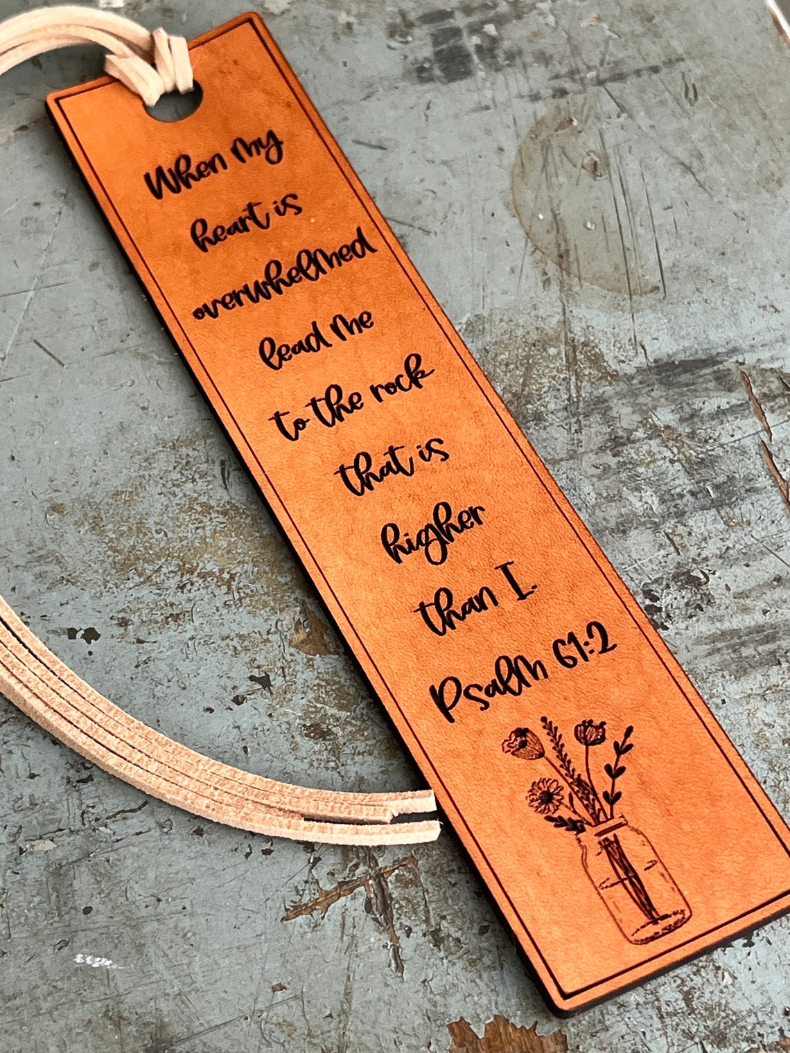 Bible Bookmark • Personalized Birthday Gift for Her • Christian Self ...