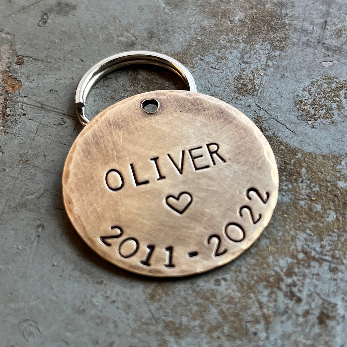 Pet Memorial Gift Urn Tag Cat Memorial Token Personalized - Etsy