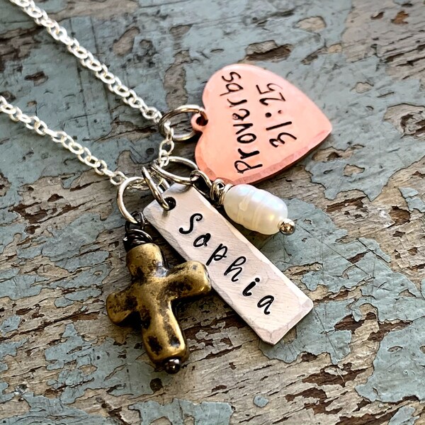 Proverbs 31 Necklace - Etsy