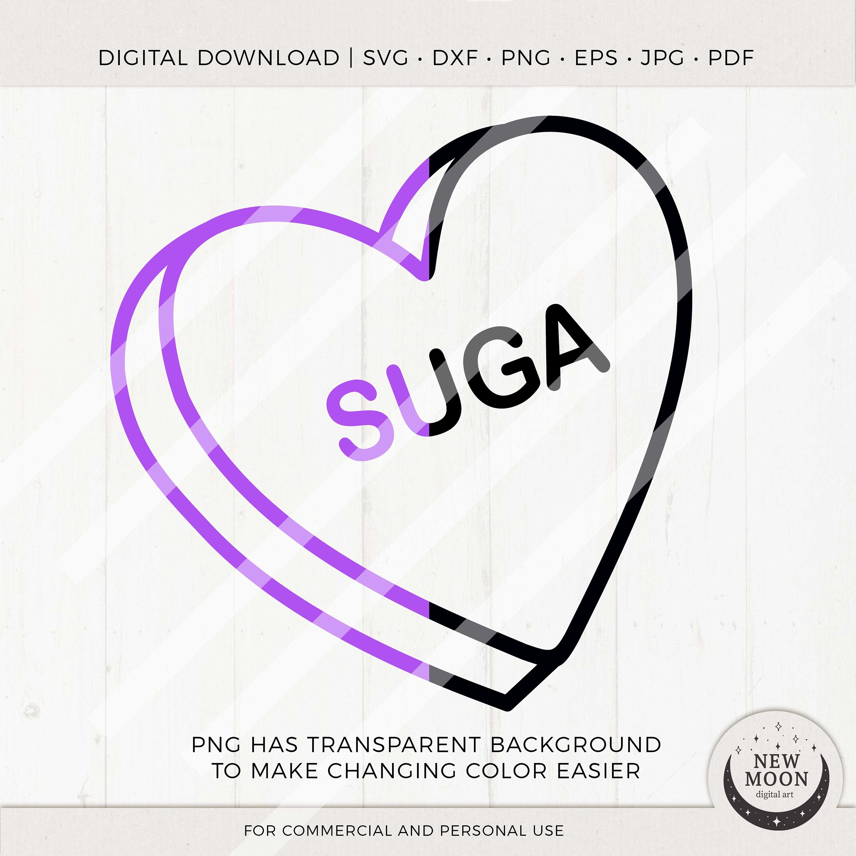 BTS Candy Heart BTS Valentine Clip Art Kpop Digital - Etsy