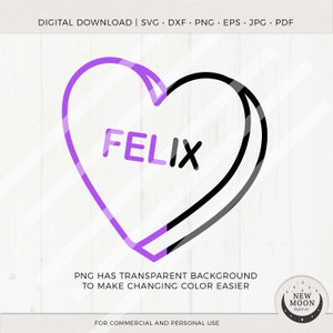 Stray Kids Candy Heart Sticker | SKZ Valentine Clip Art | Kpop Digital ...