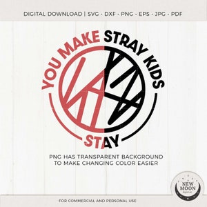 Stray Kids Svg Eps Pdf Jpg Png | SKZ Clip Art | Kpop Digital Download ...